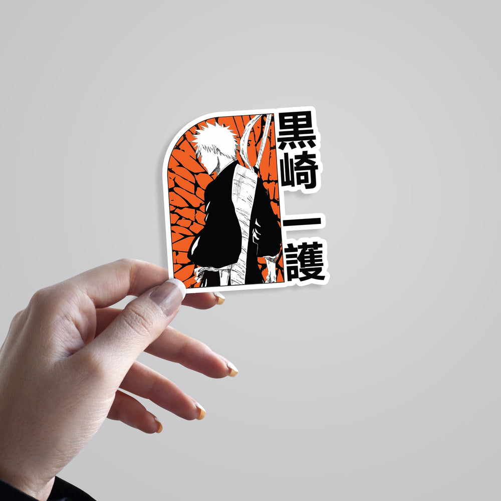 Kurosaki Ichigo Bleach Anime Sticker - Add Soul Reaper Style to Your World