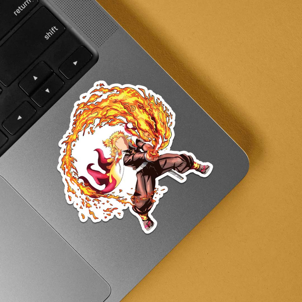 Rengoku Anime Stickers - Shop Now