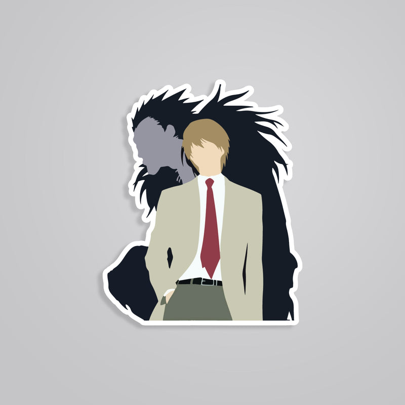 Confront the Divine Duo with Our Light Yagami & Ryuk Death Note Anime ...
