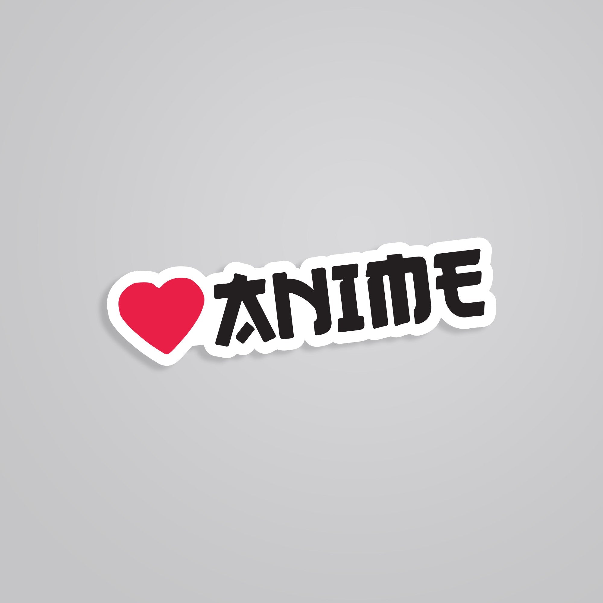 Love Anime Stickers - Express Your Passion with Heartfelt Decals