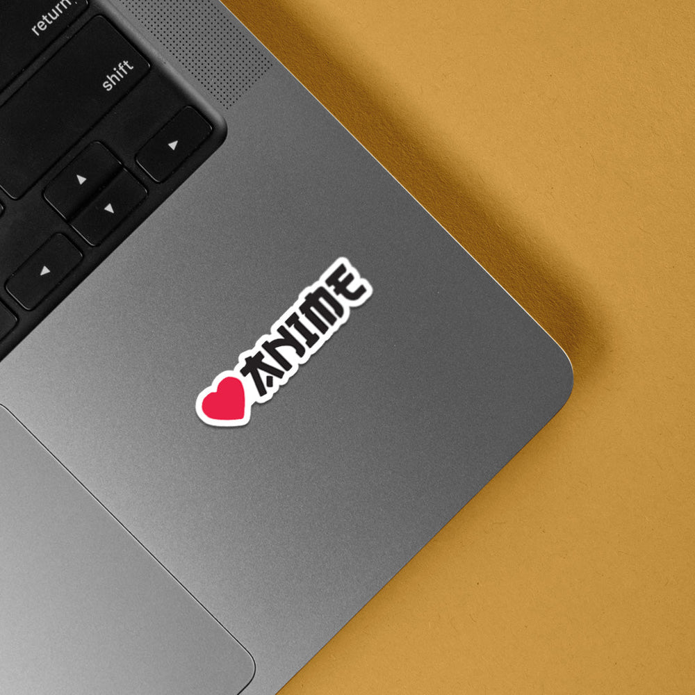 Love Anime Stickers - Express Your Passion with Heartfelt Decals