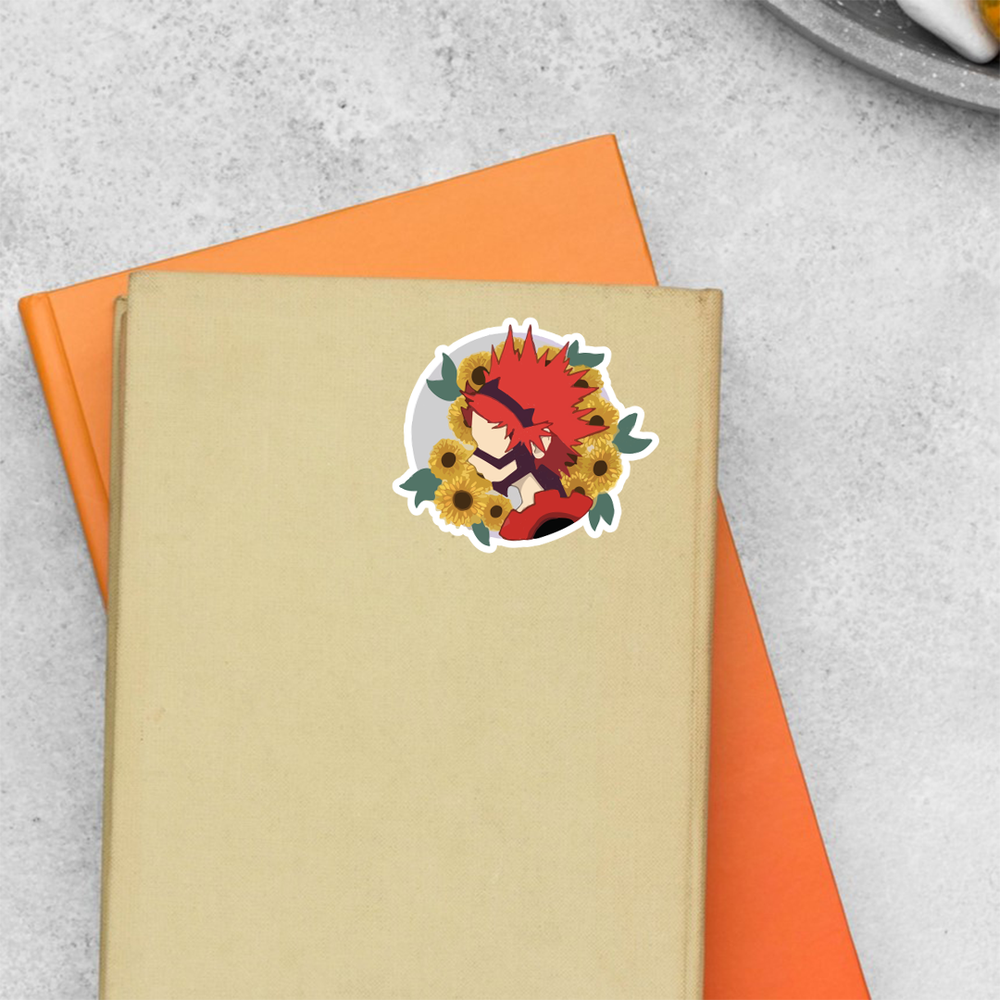 Elevate Your Heroic Spirit with MHA Eijiro Stickers - Resilient and ...