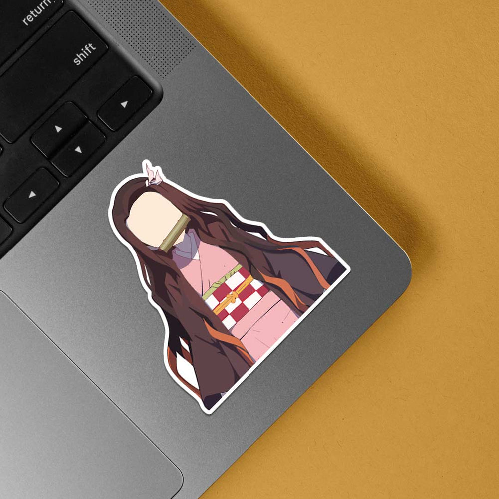 Nezuko Kamado Minimalist Stickers - Limited Stock