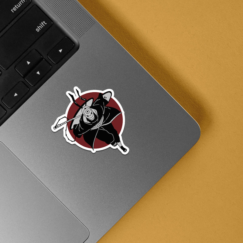 Obito Uchiha Naruto Anime Sticker - Unleash the Power of the Uchiha Clan