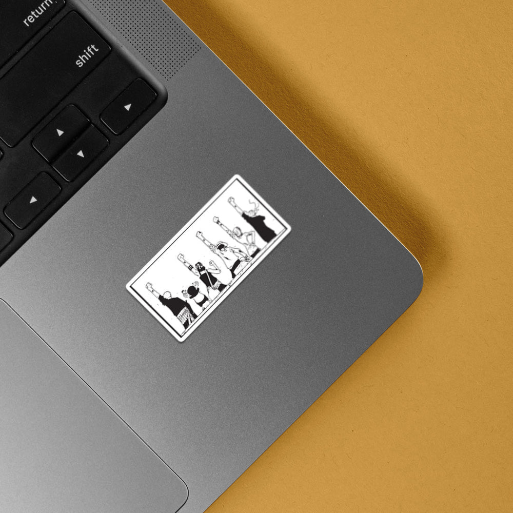 One Piece Nakama Anime Stickers - Sail with Luffy's True Crew