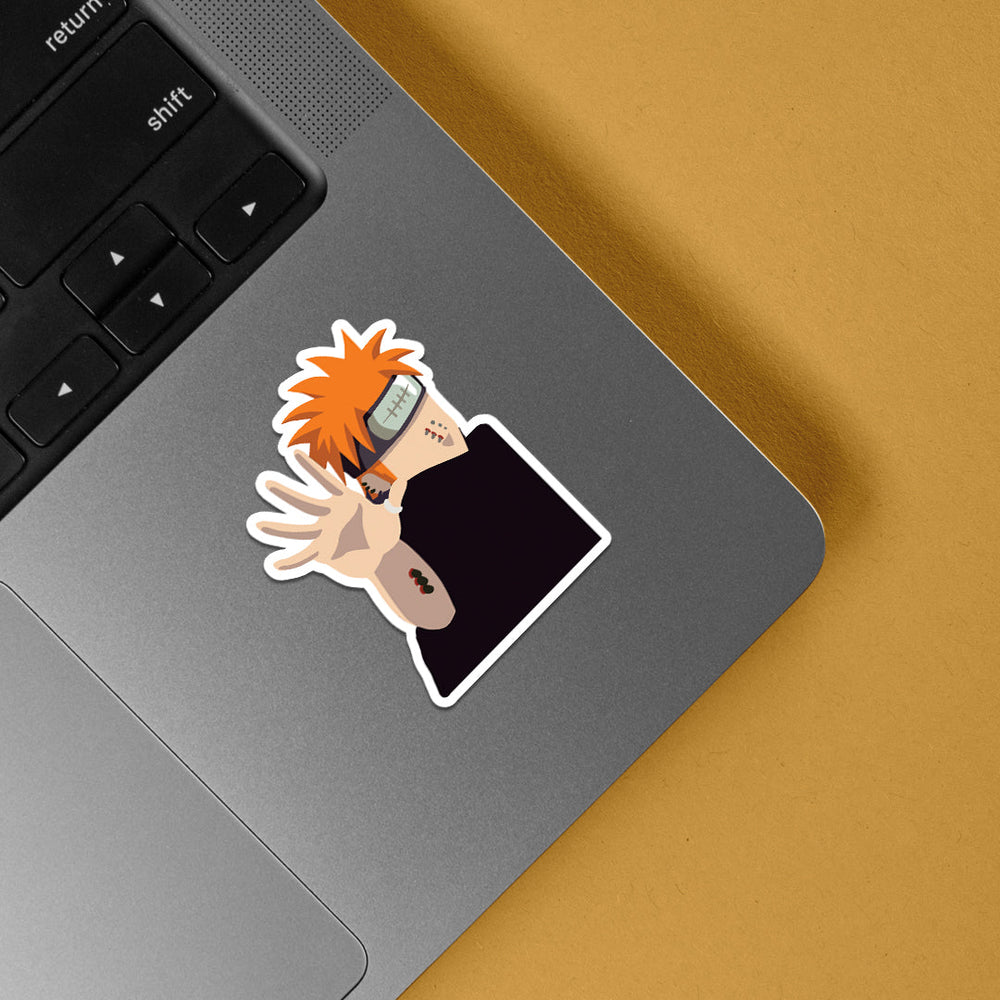 Pain Yahiko Naruto Anime Sticker - Legendary Akatsuki Decal