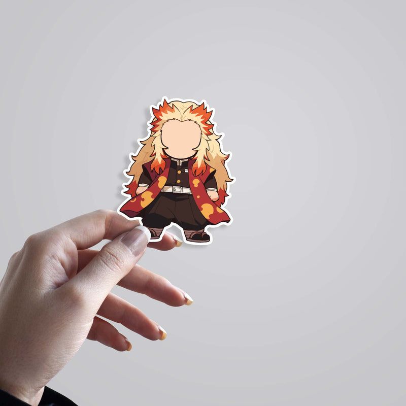 Chibi Rengoku Anime Stickers - Get Yours Now