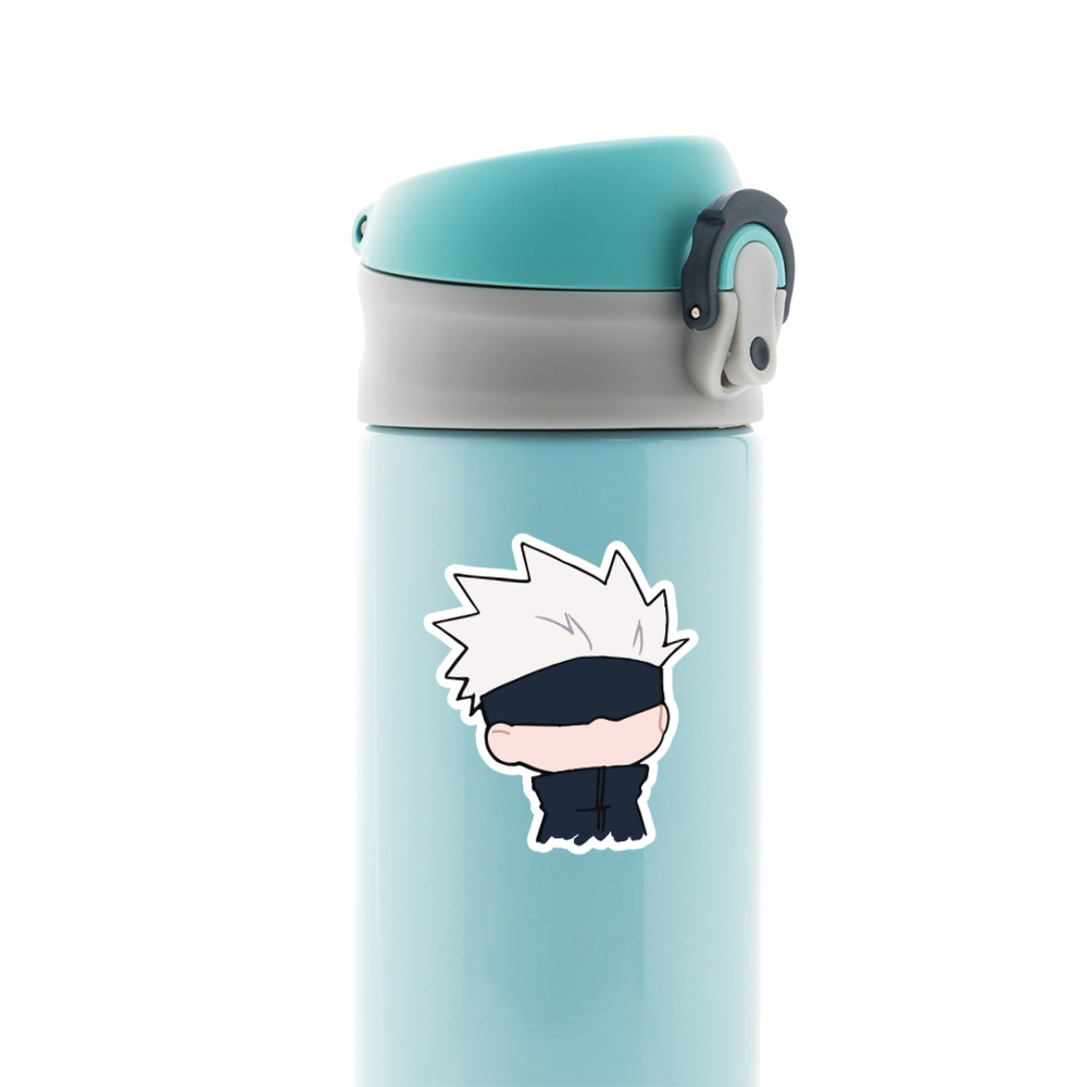 Unleash Cursed Energy with Satoru Gojo Stickers - Powerful and Mystic ...