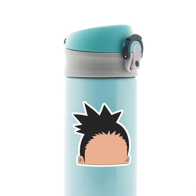Shikamaru Minimalist Naruto Anime Sticker - Stylish and Subtle Fan Art