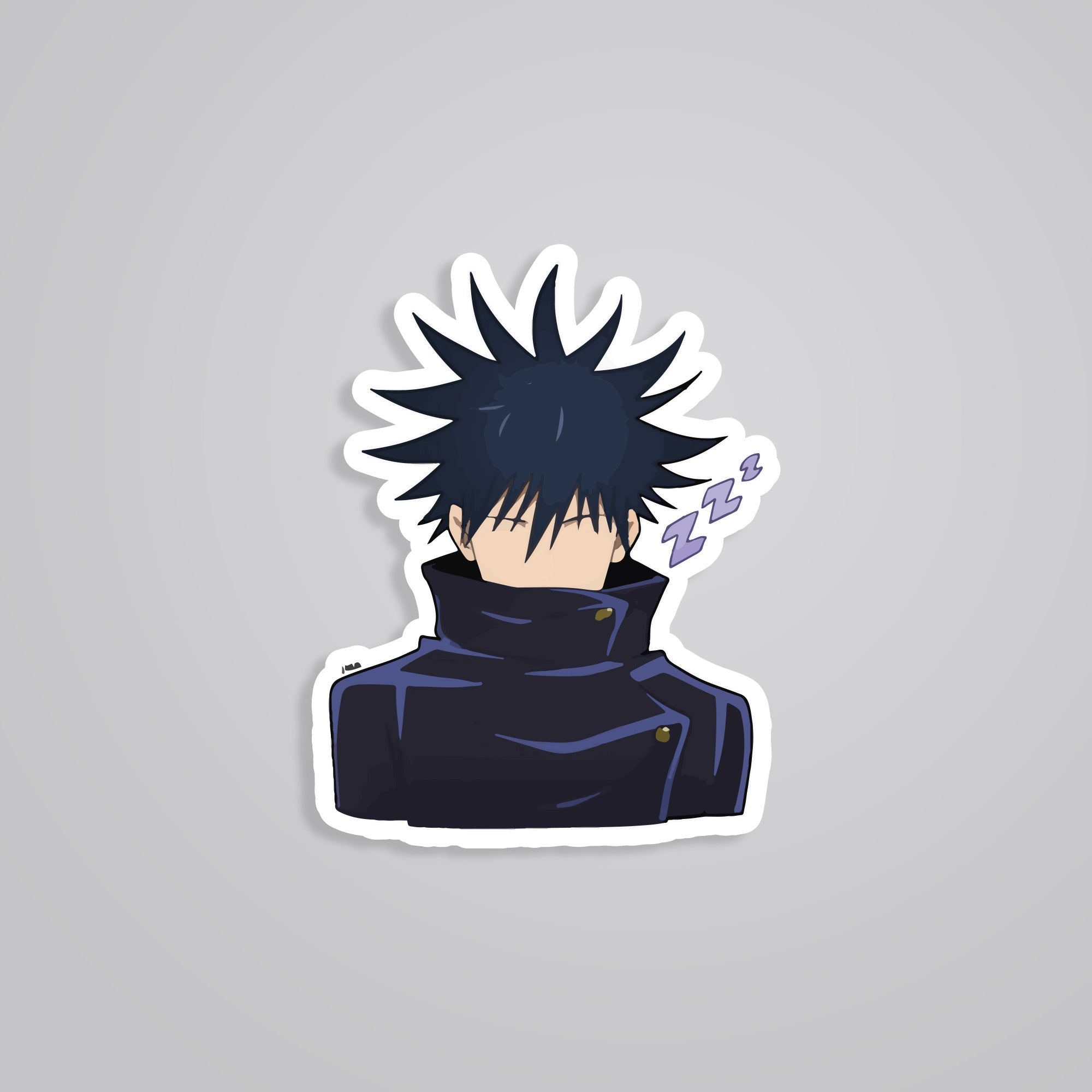 Sleeping Megumi Jujutsu Kaisen Anime Stickers - Dreamy Decals for True Fans