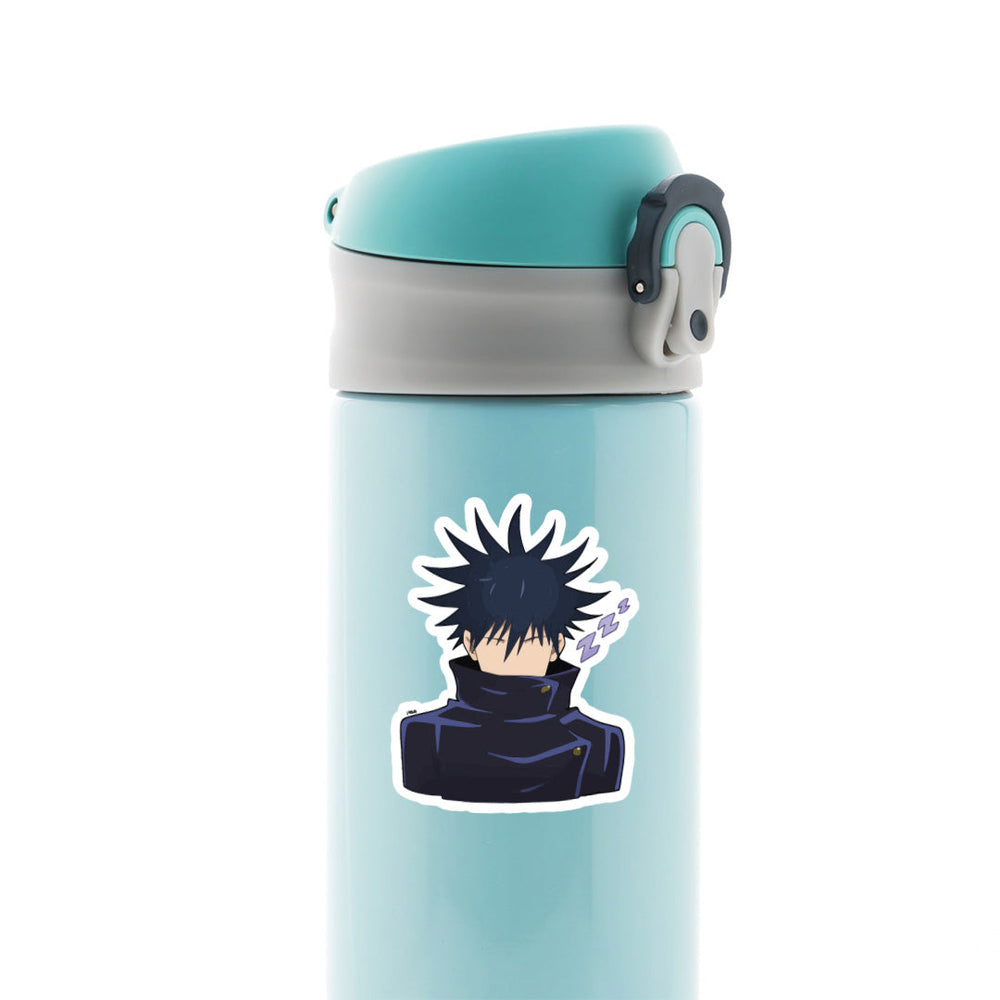 Sleeping Megumi Jujutsu Kaisen Anime Stickers - Dreamy Decals for True Fans