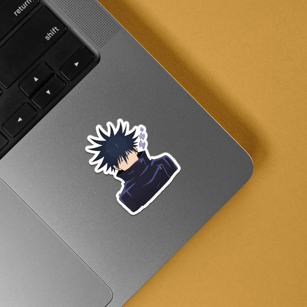 Sleeping Megumi Jujutsu Kaisen Anime Stickers - Dreamy Decals for True Fans