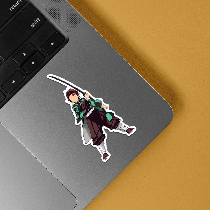 Tanjiro Kamado Minimalist Stickers - Shop Today
