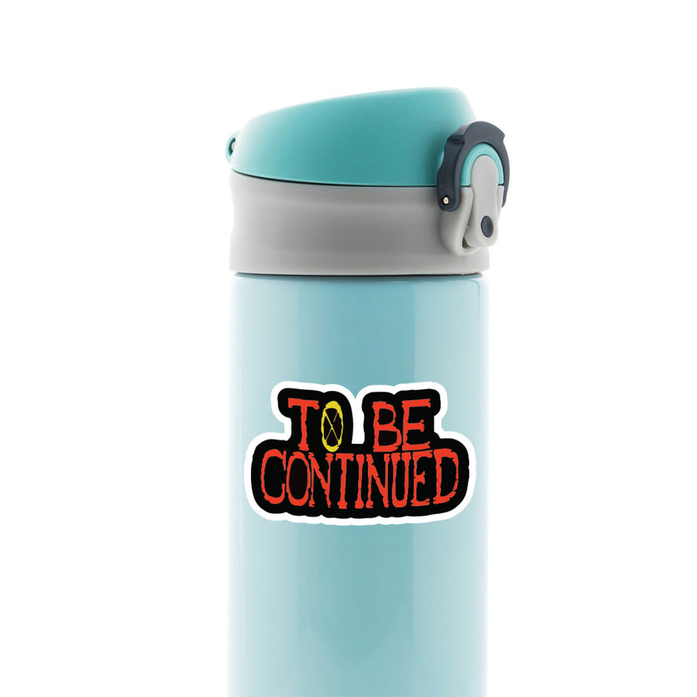 To Be Continued One Piece Anime Stickers - Awaiting the Next Adventur