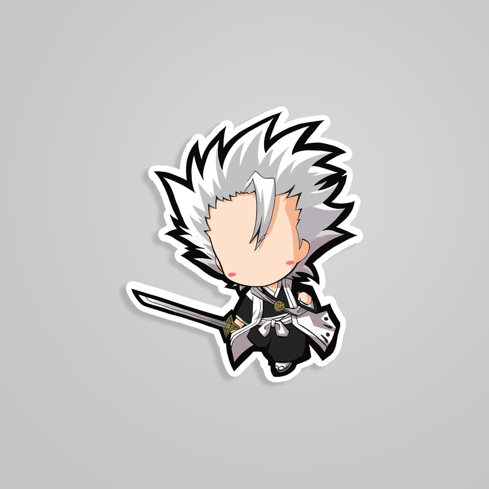 Adorable Toshiro Chibi Bleach Anime Sticker – A Must-Have for Anime ...