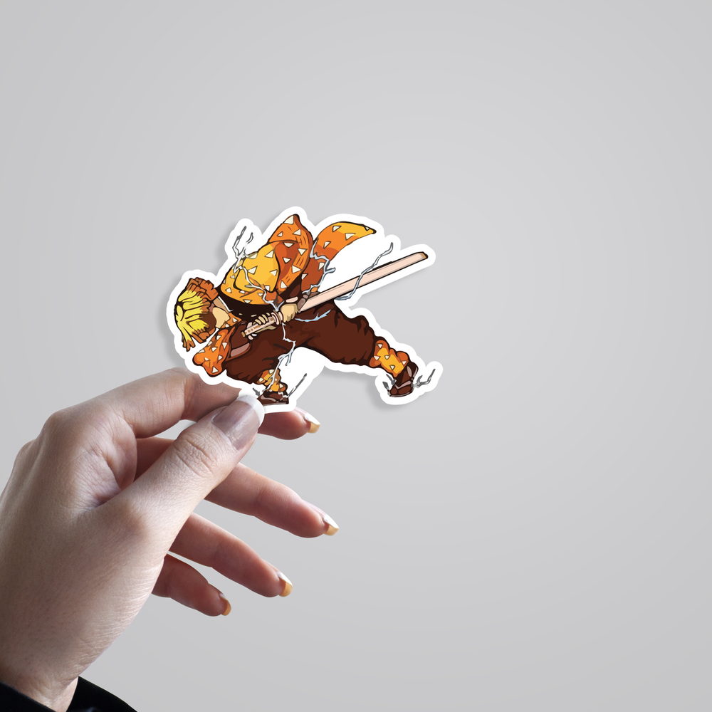 Awaken Your Passion with Zenitsu Stickers
