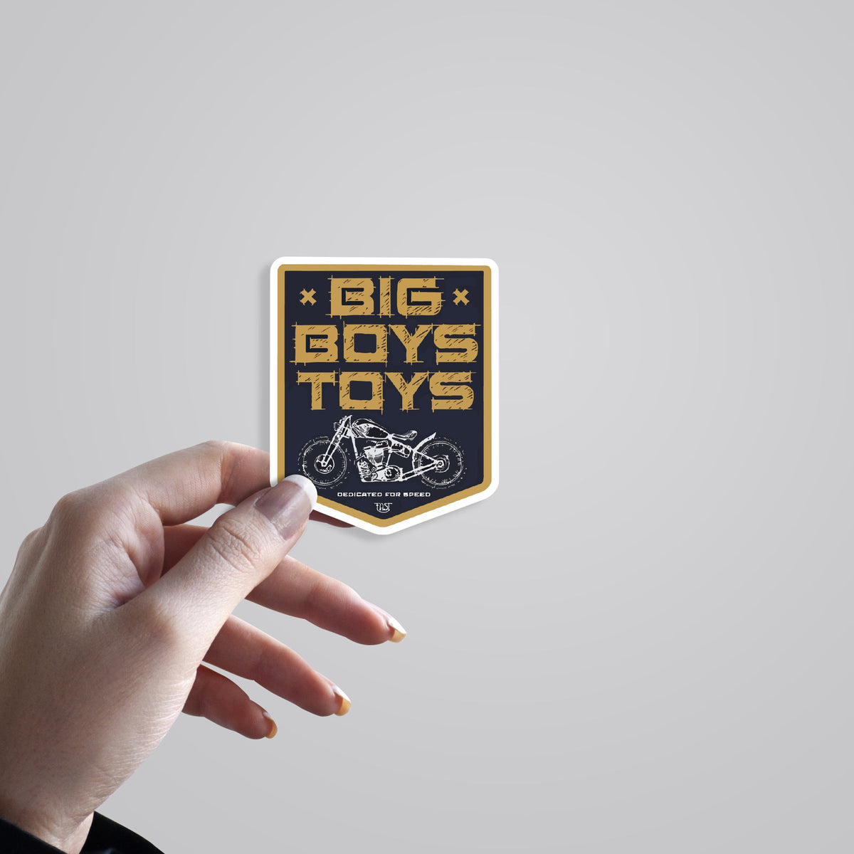 Big Boys Toys Cars & Bikes Sticker - Rev Up Your Style with Adrenaline ...