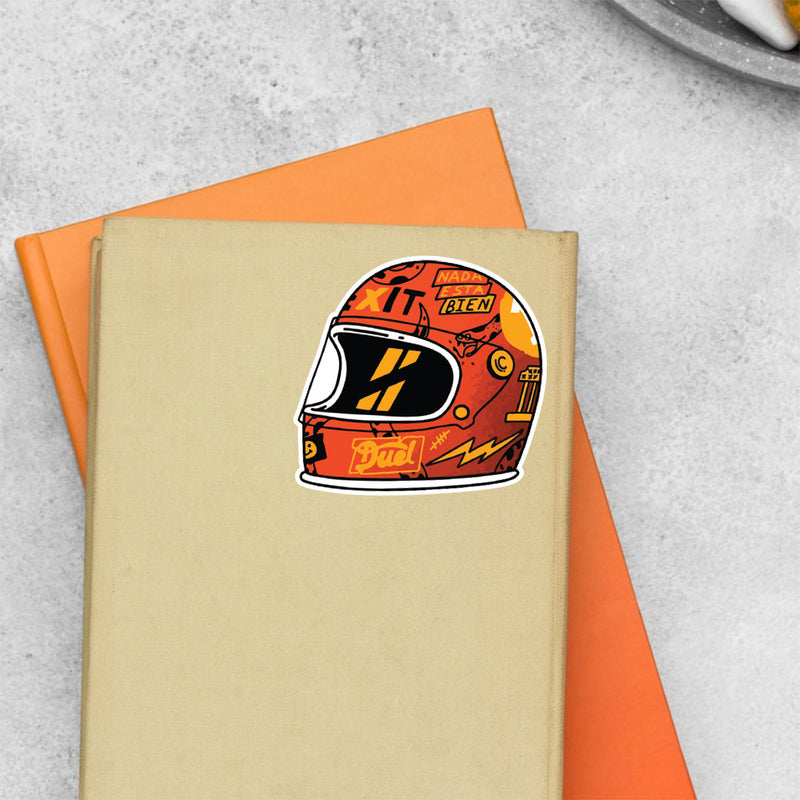 Personalize Your Ride with Our Dynamic Biker Helmet Stickers | Express ...