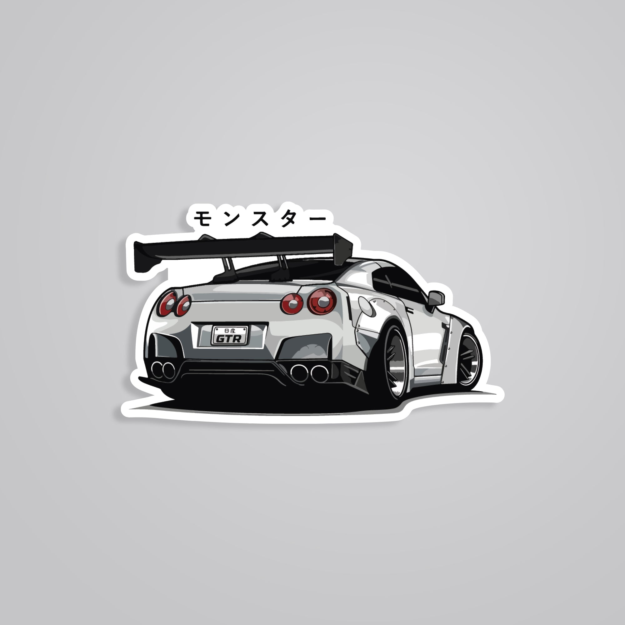 Declare Your Allegiance with Our GTR R35 Godzilla Car Sticker | Premium ...