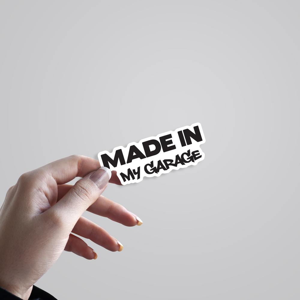 Customize Your Ride with Made In My Garage Stickers