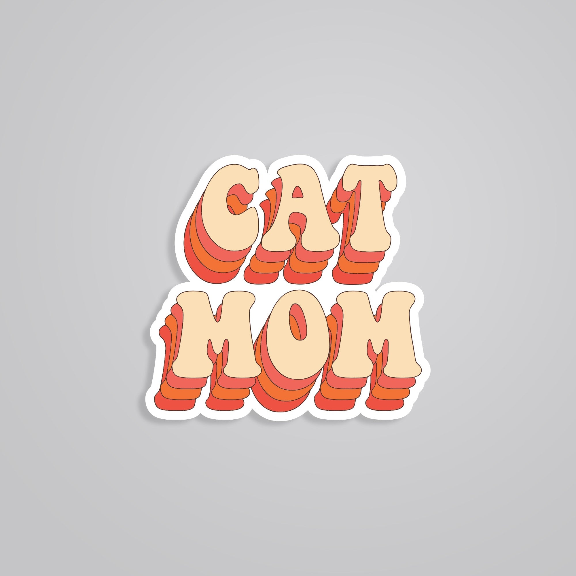 Cat Mom Stickers - Purr-fectly Express Your Feline Love