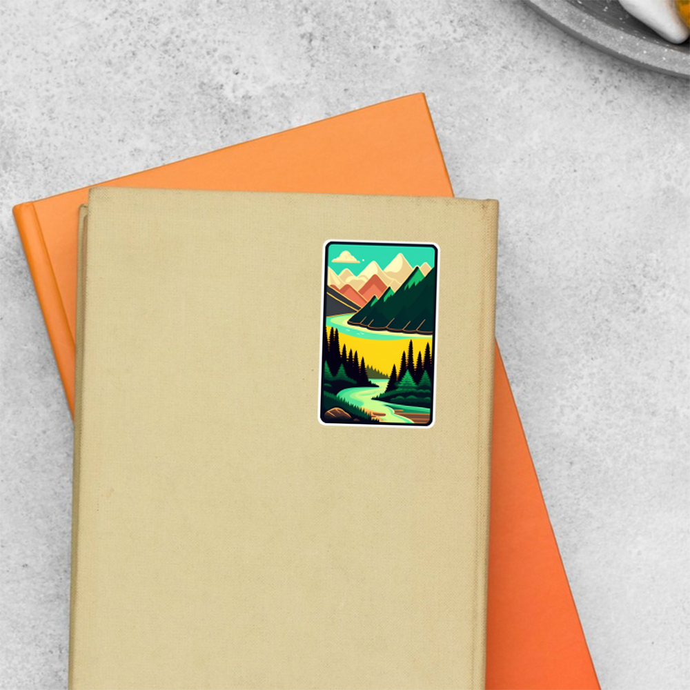 Scenery Stickers - Immerse in Nature's Beauty with Breathtaking Sticker ...