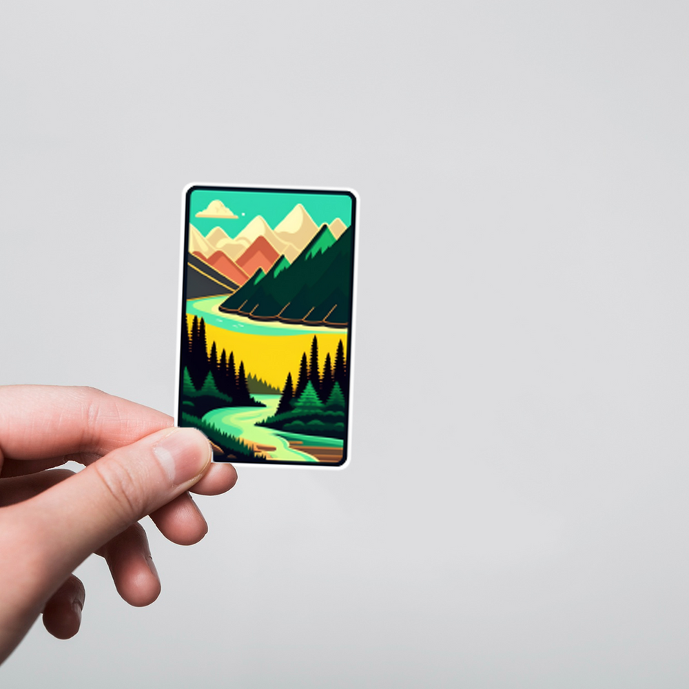 Scenery Stickers - Immerse in Nature's Beauty with Breathtaking Sticker ...