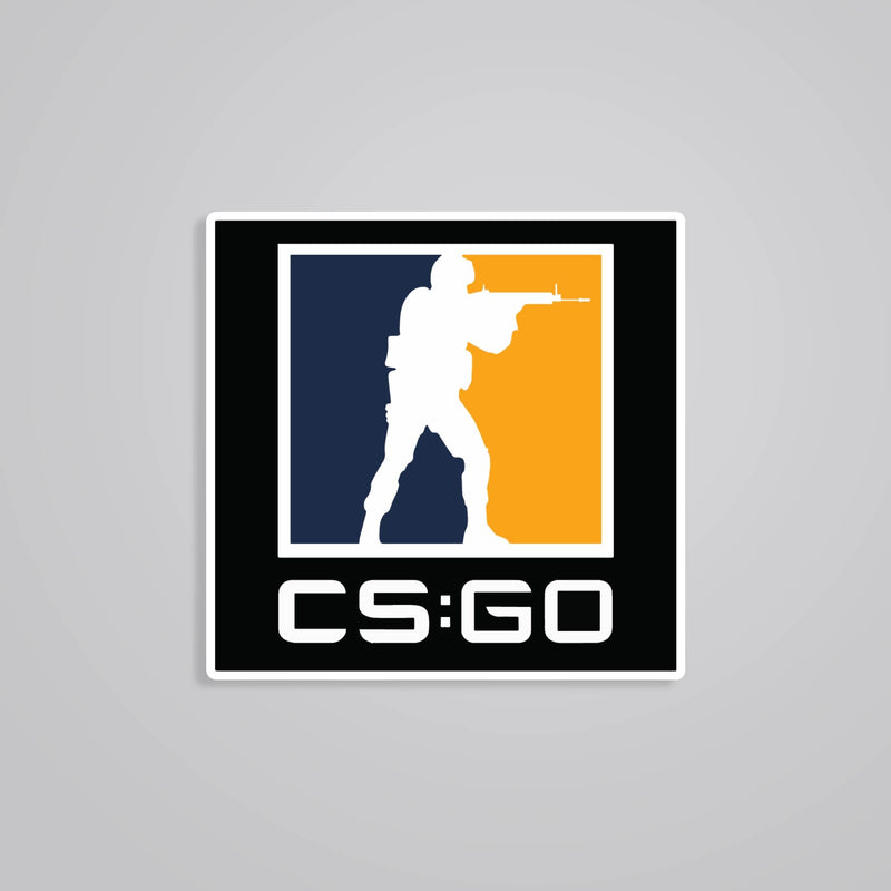 Counter Strike Logo Stickers - Decorate Your Gear