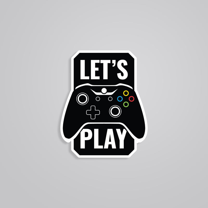 Let's Play Sticker - Add a Playful Twist to Your Life