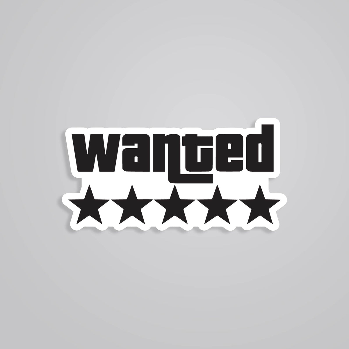 Wanted GTA Stickers - Eye-Catching Decals