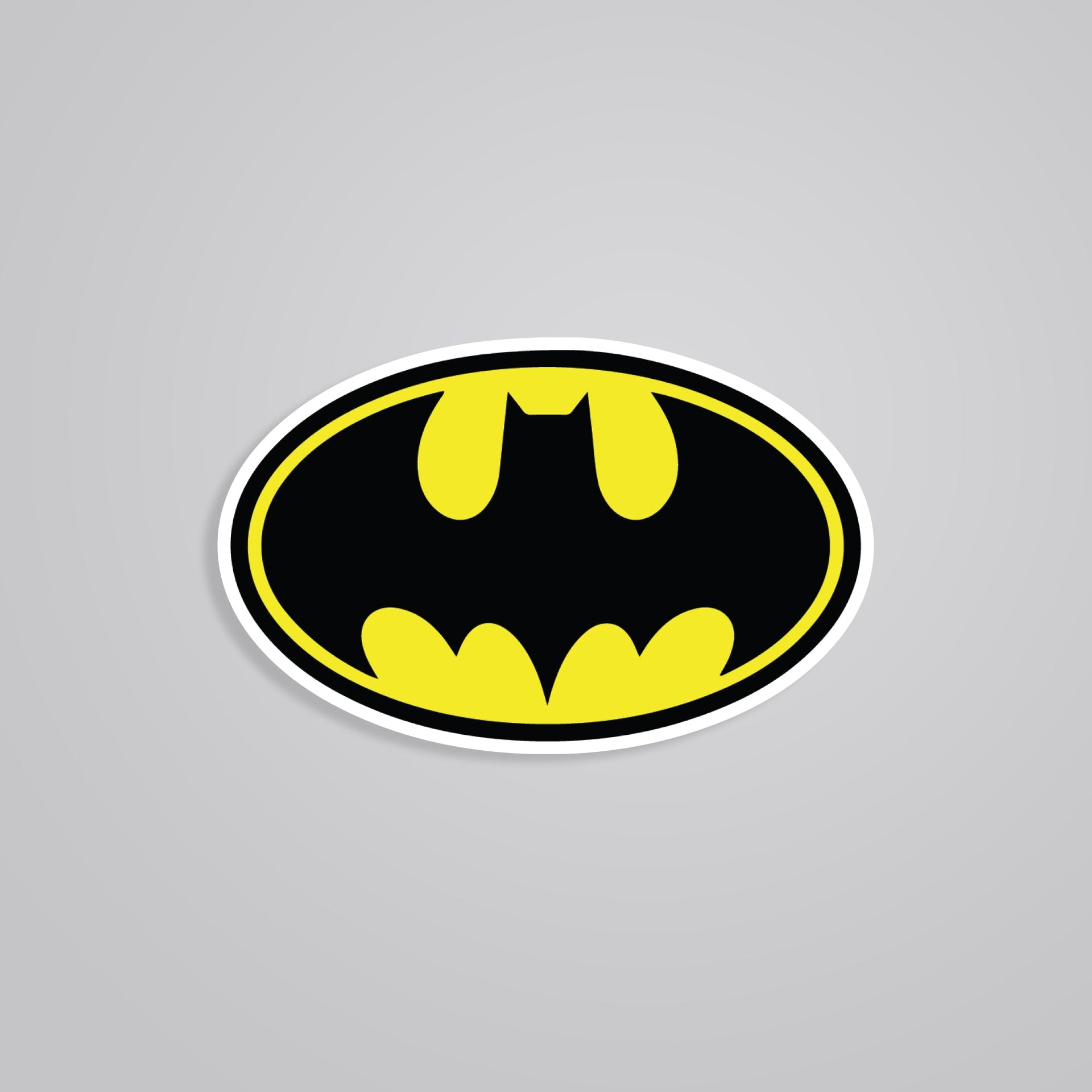 Batman Logo Stickers Batman Batman Logo 4 Vinyl Sticker