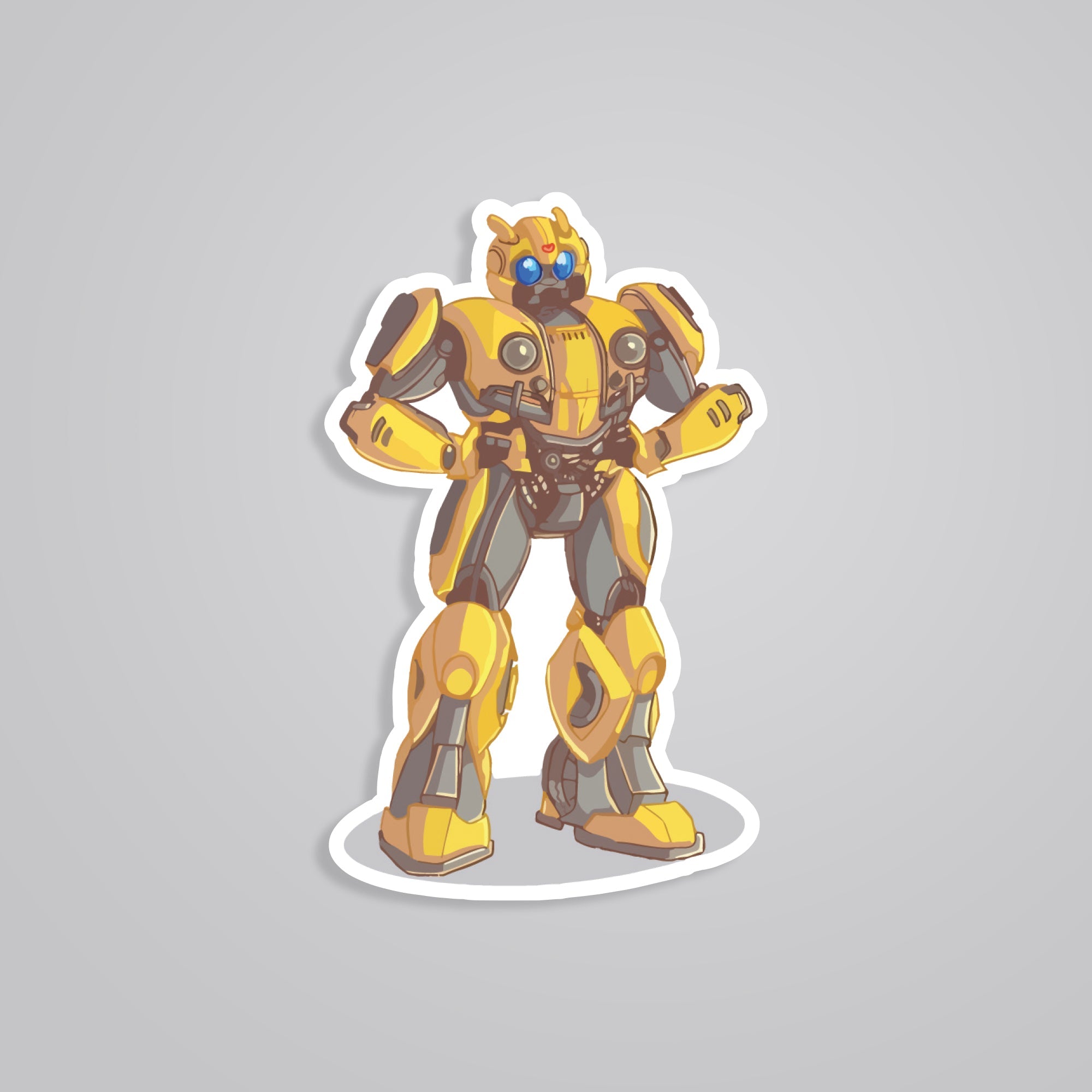 Transform Your Style with our Bumblebee Transformers Sticker ...