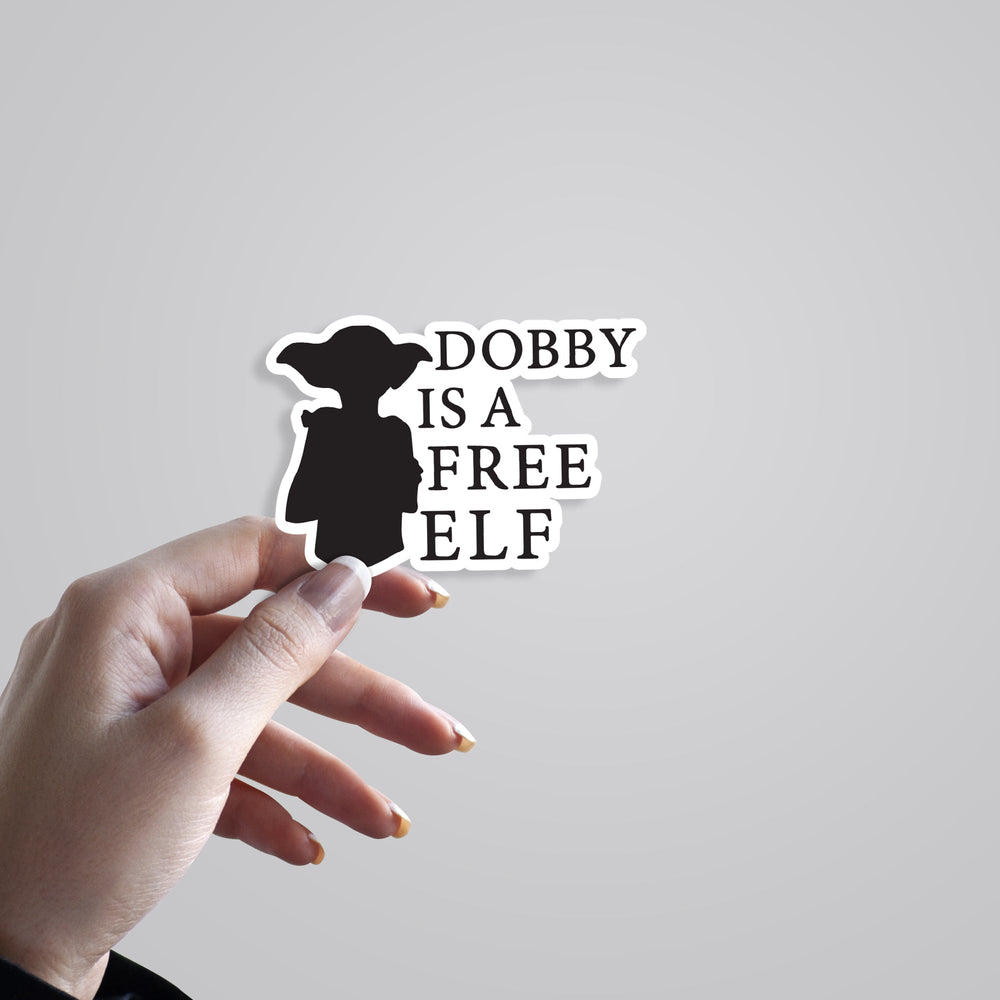 Dobby is a Free Elf Harry Potter Sticker - Declare Your Support for ...