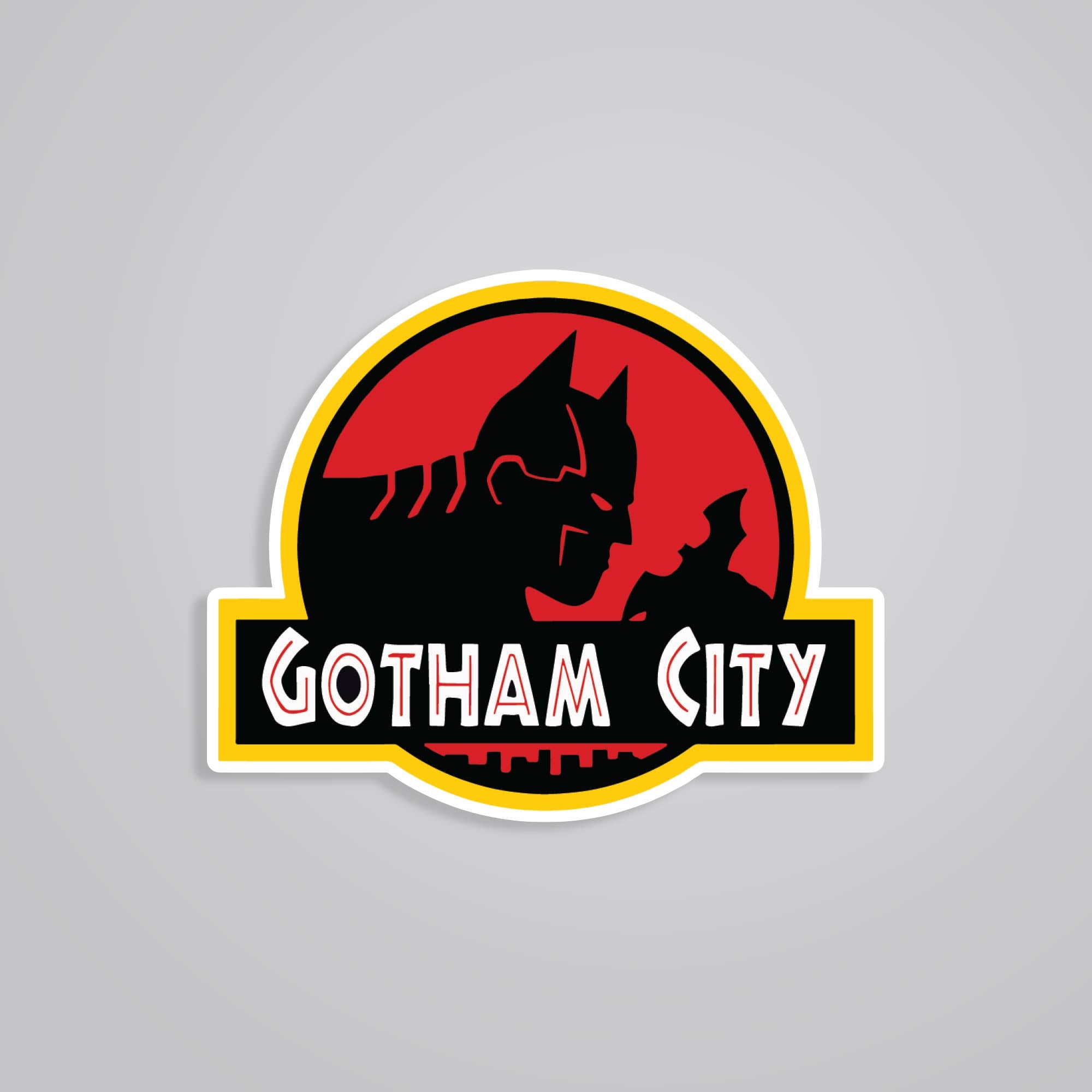 Gotham City Movies Stickers - Order Now