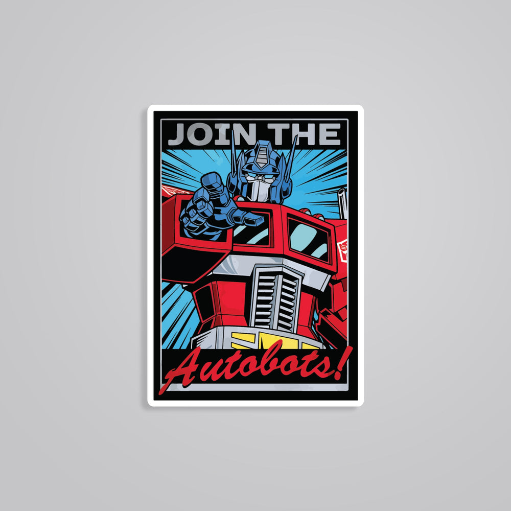 Transform Your Ride: Join the Autobots with Our Transformers Sticker