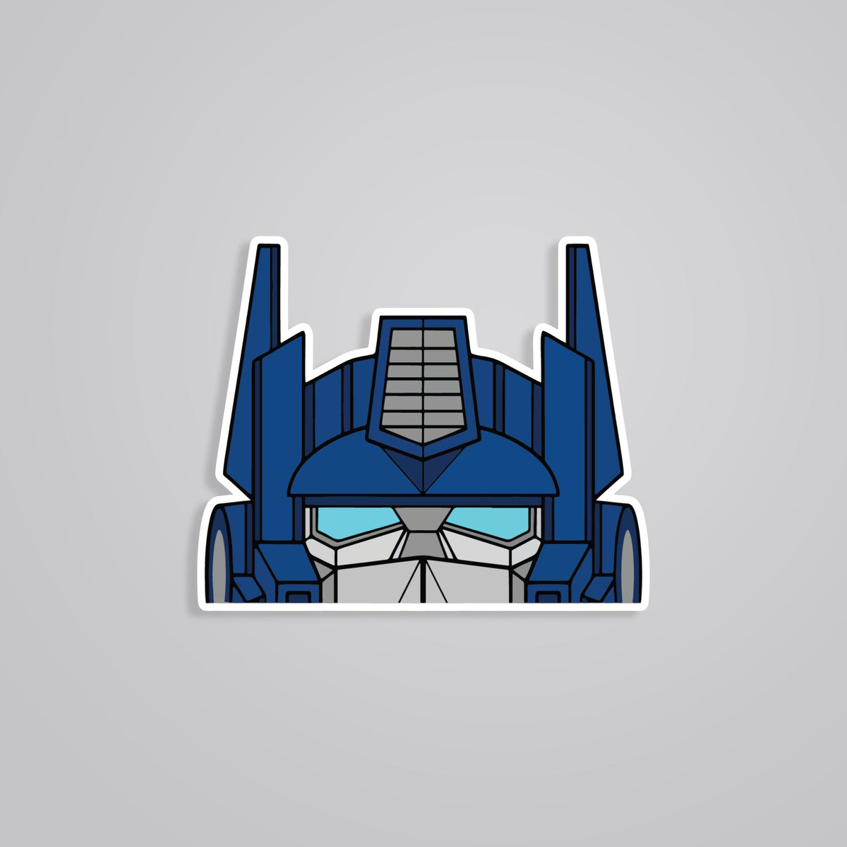 Transform Your Gear with Optimus Prime Transformer Sticker - A Must ...