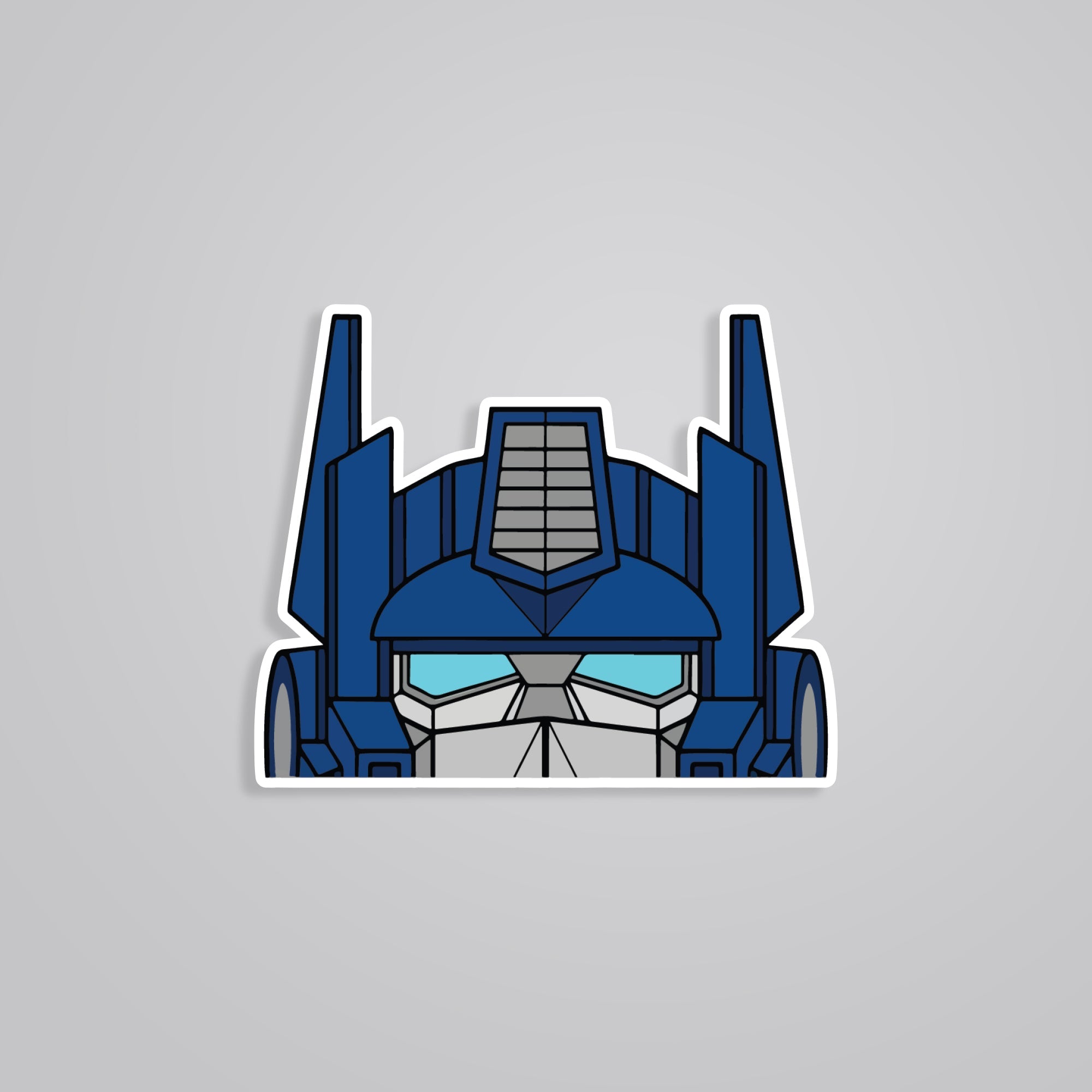 Transform Your Gear with Optimus Prime Transformer Sticker - A Must ...