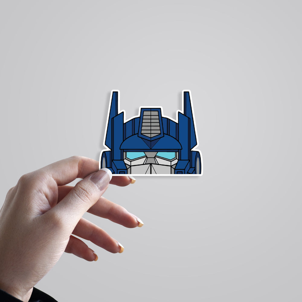 Transform Your Gear with Optimus Prime Transformer Sticker - A Must ...