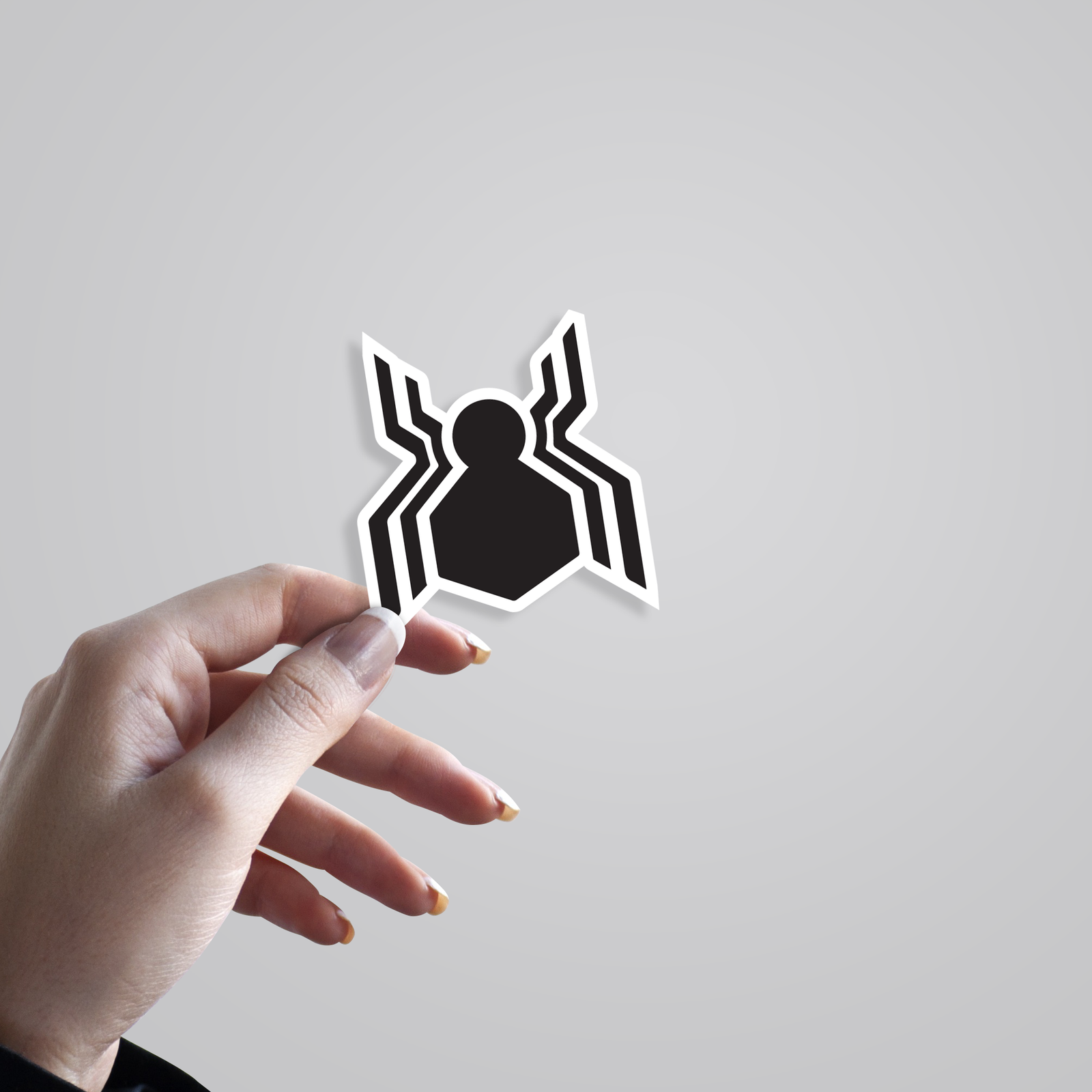 Swing into Action with Spider-Man Logo Stickers