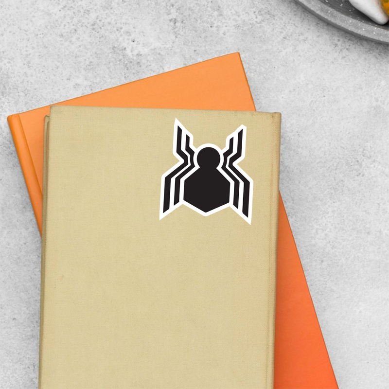 Swing into Action with Spider-Man Logo Stickers