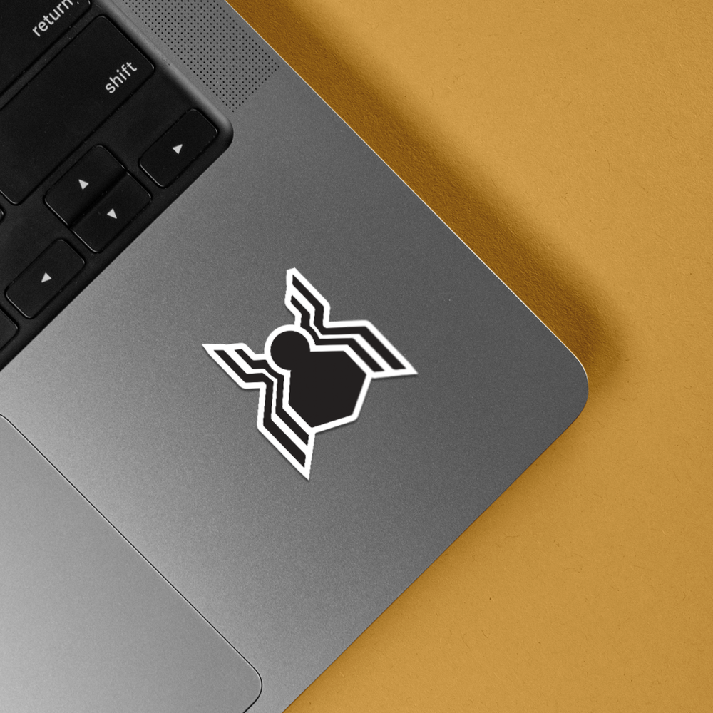 Swing into Action with Spider-Man Logo Stickers