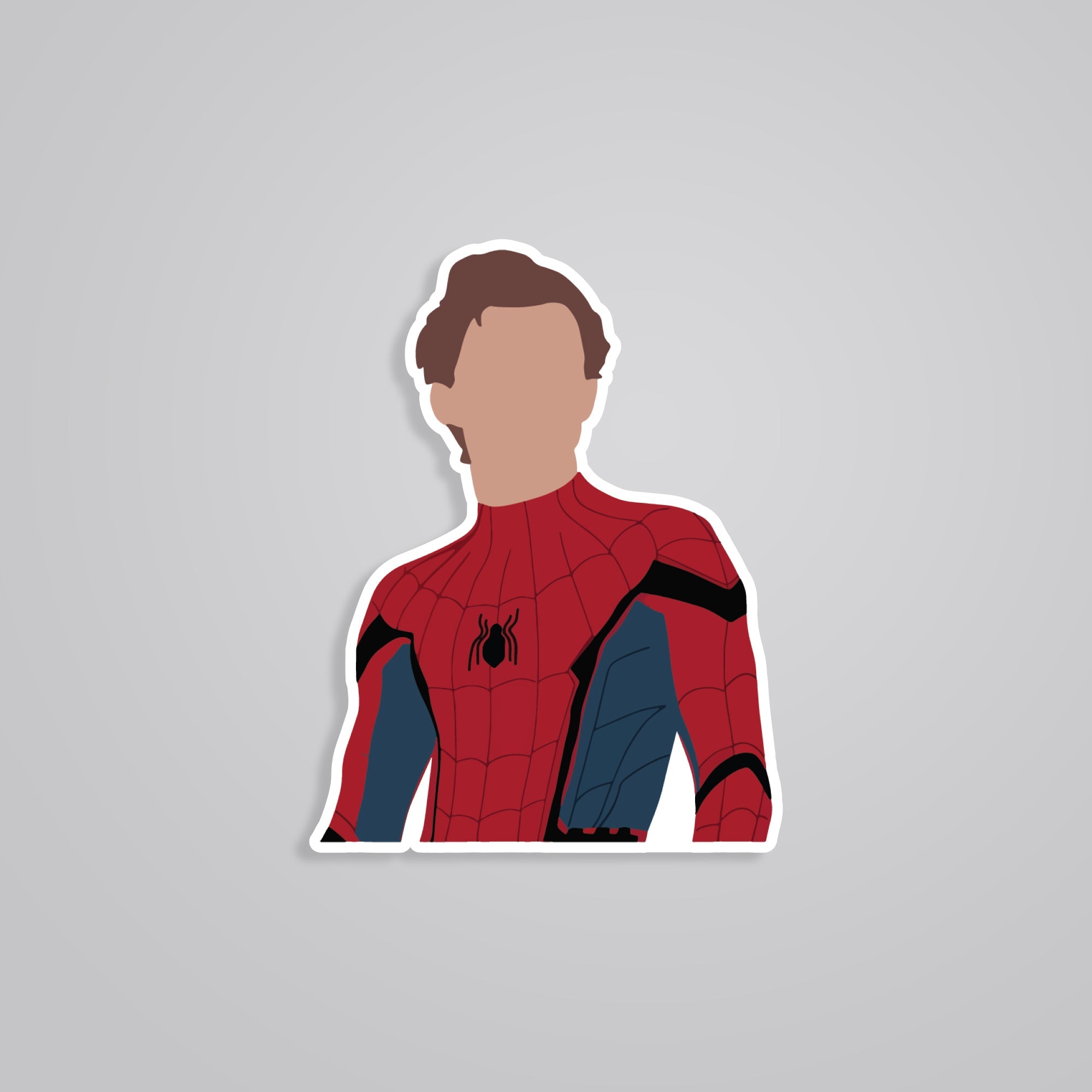 Swing into Style with Our Spider-Man Minimalist MCU Sticker - A Must ...