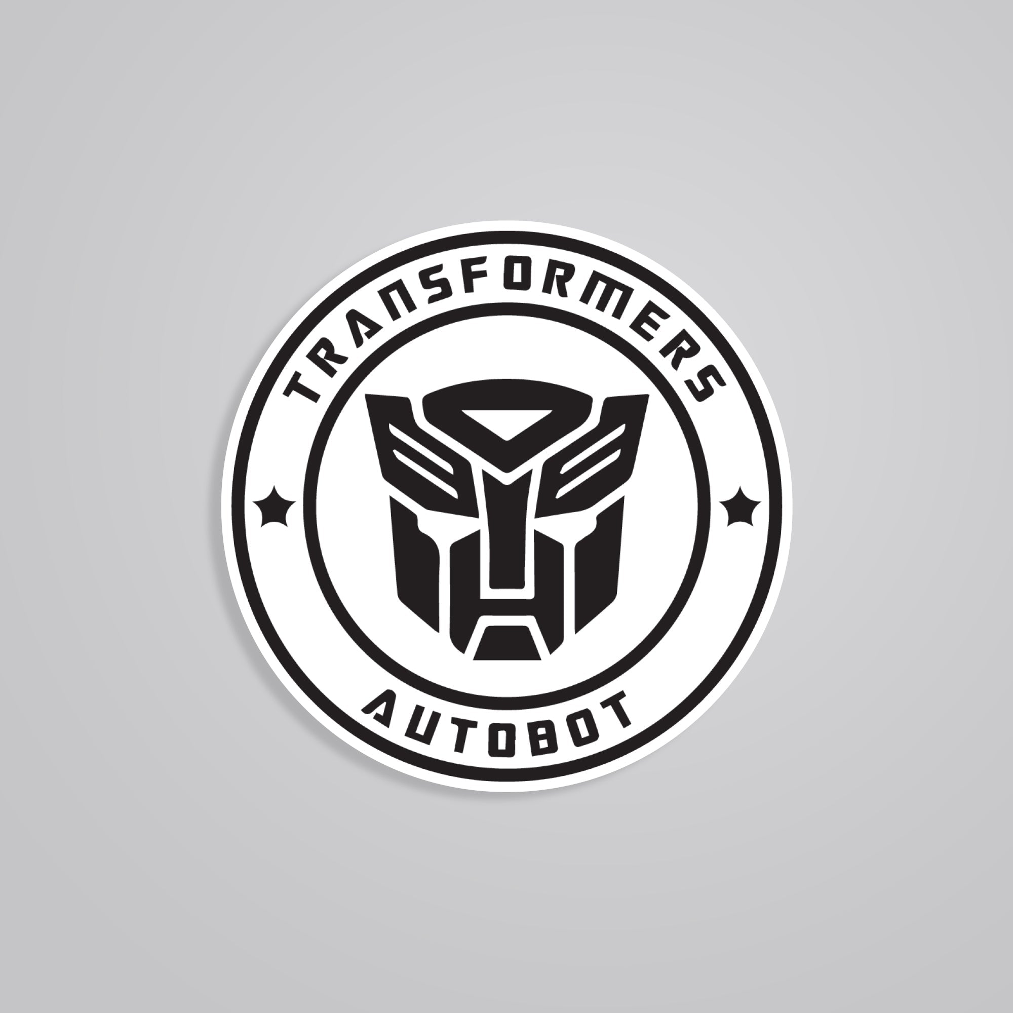 Roll Out in Style with Our Transformers Autobot Sticker - Officially ...