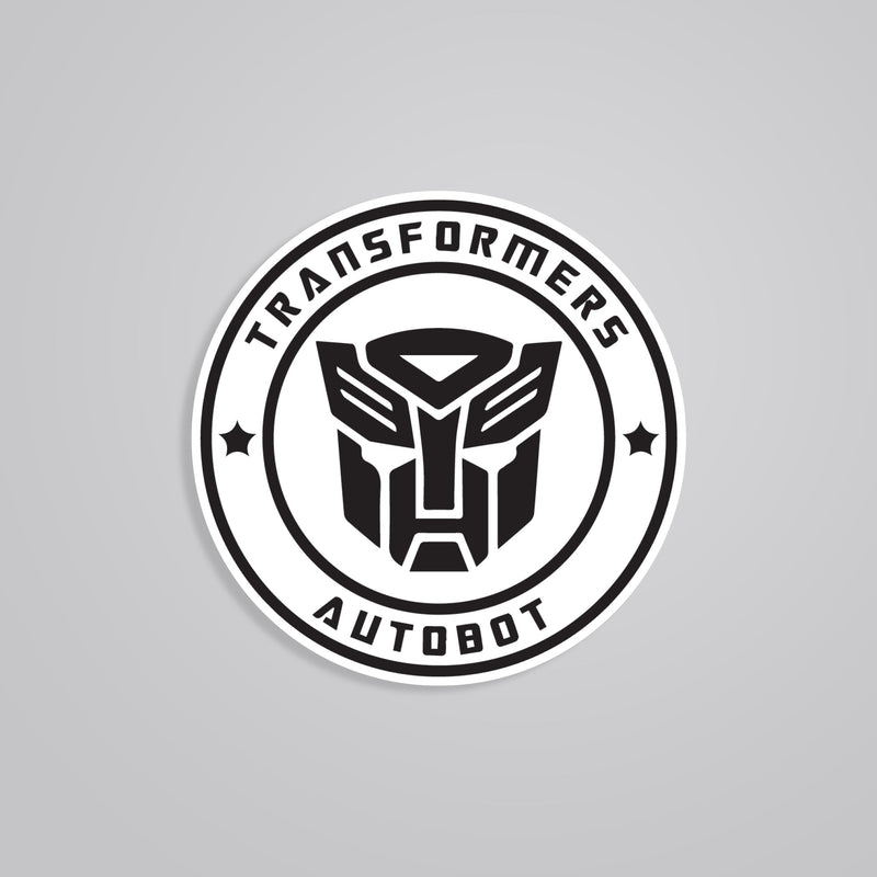 Roll Out in Style with Our Transformers Autobot Sticker - Officially ...