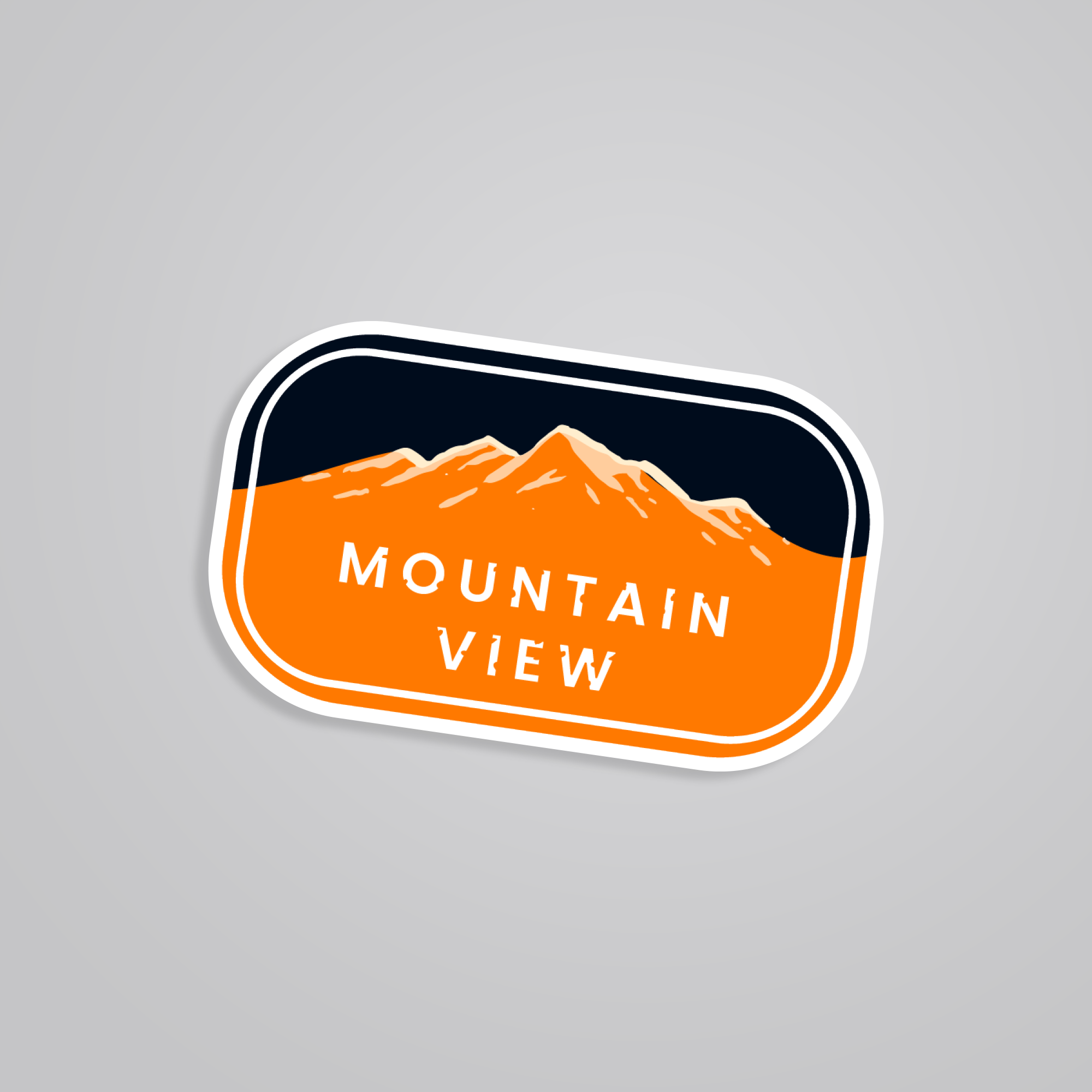 Mountain View Stickers - Discover Scenic Beauty with Majestic Mountain ...