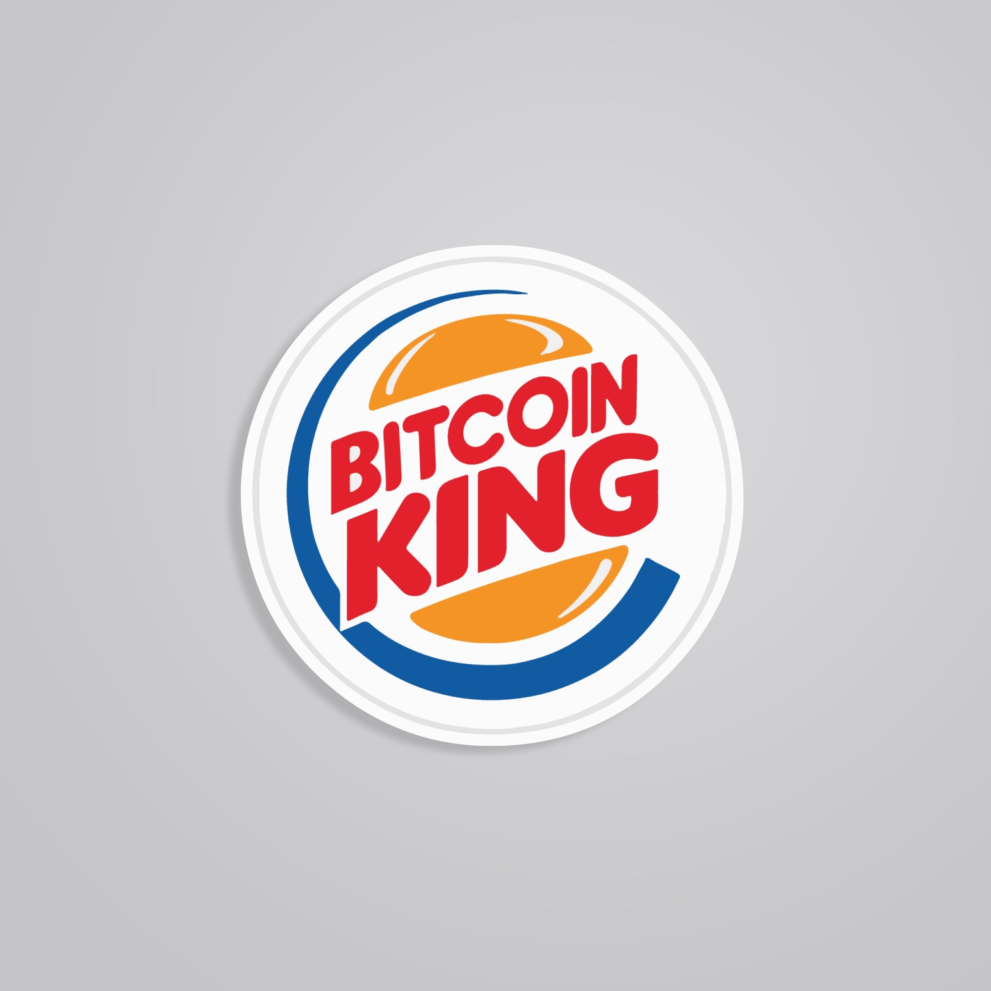 Bitcoin King Stickers | Hilarious Decals for Crypto Enthusiasts