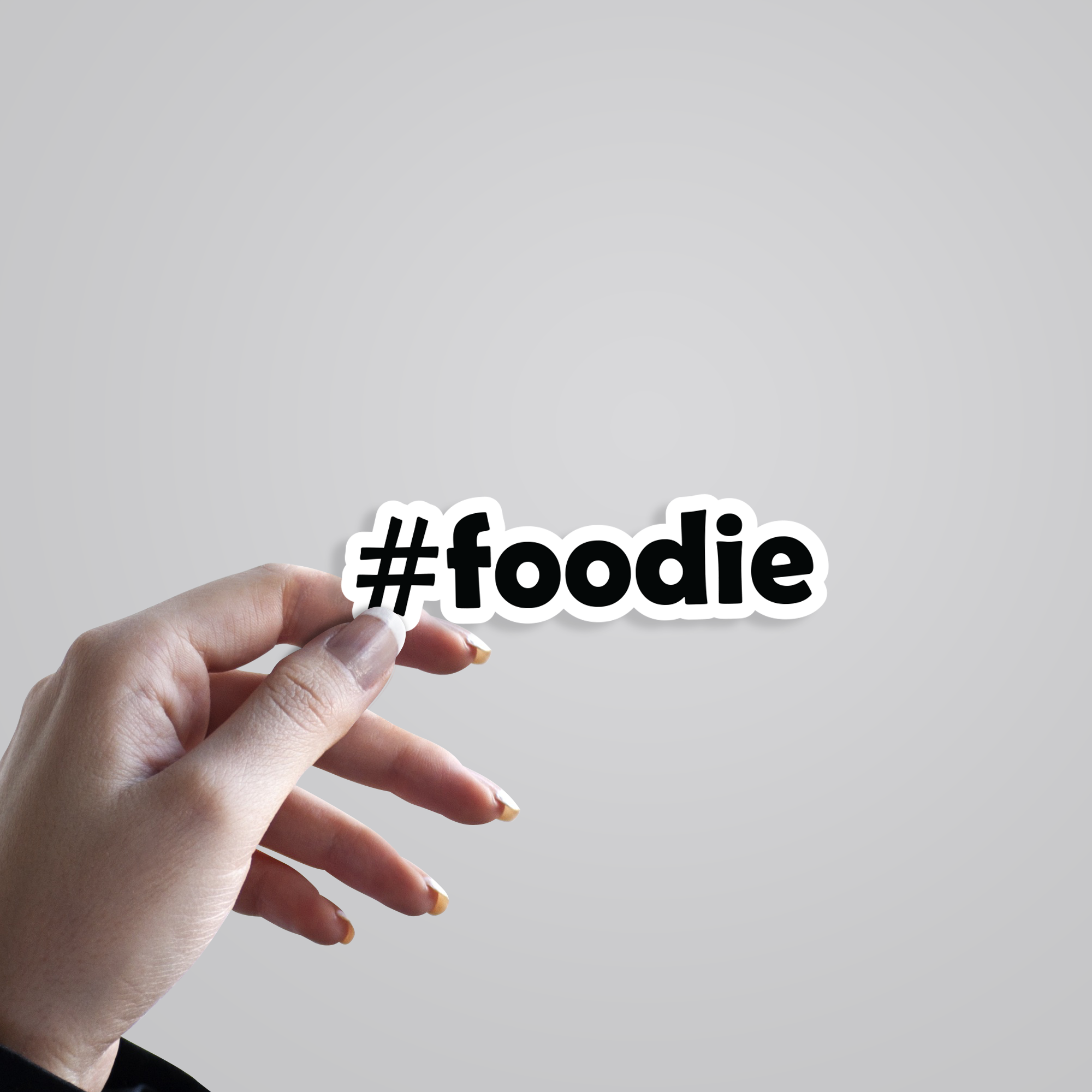 Celebrate Culinary Passion with 'Foodie' Stickers - Expressive and ...