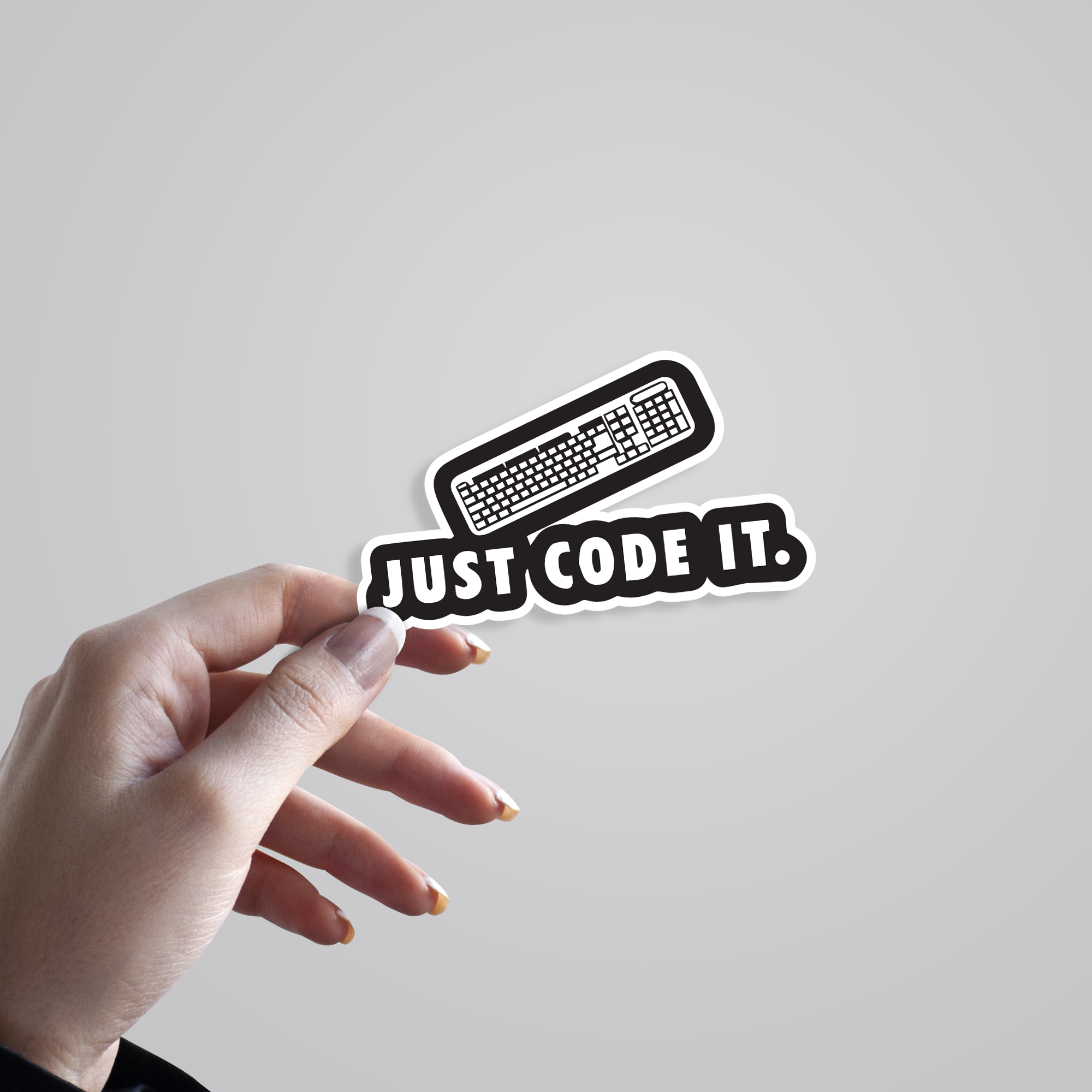 Just Code It Stickers | Fun and Clever Decals for Programmers
