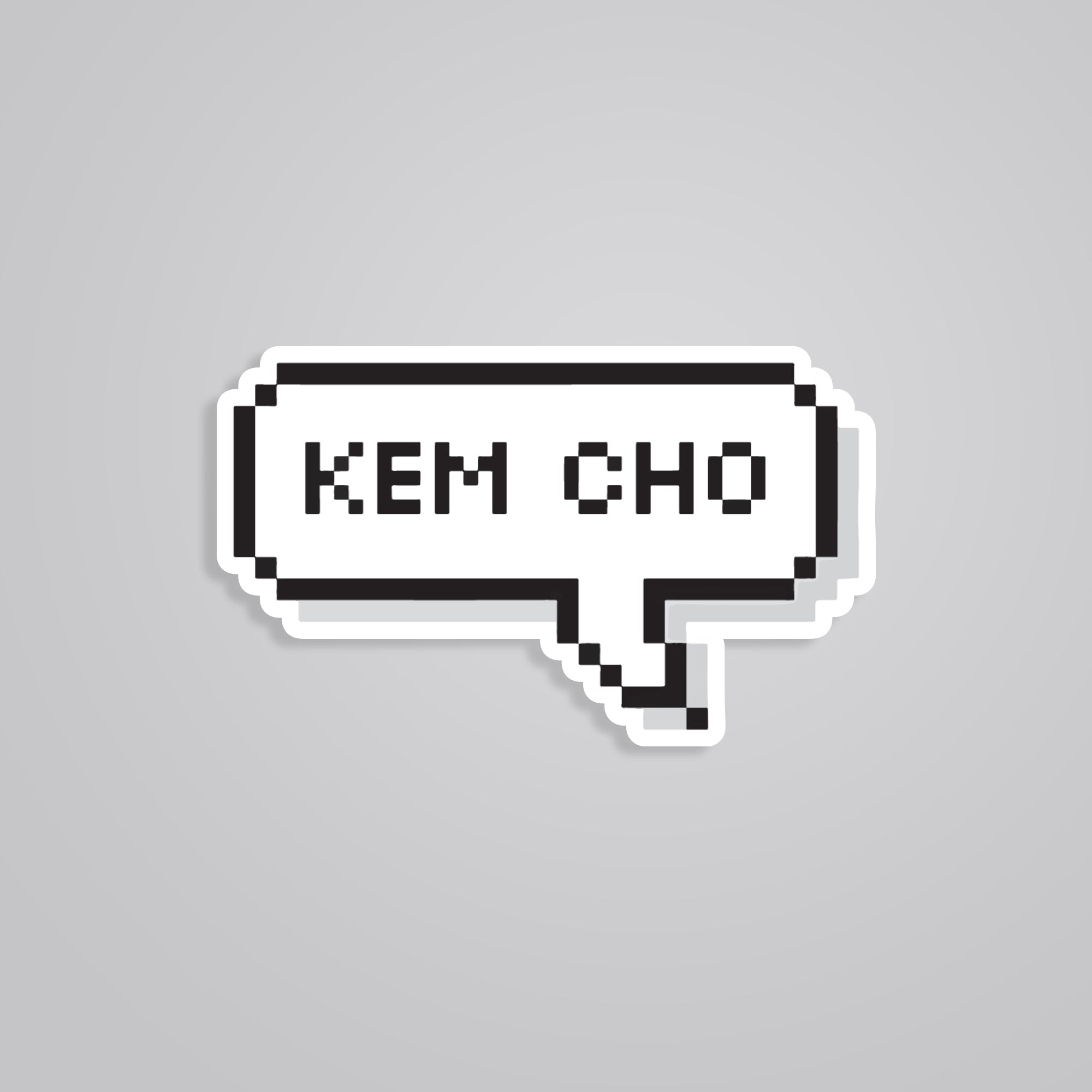 Kem Cho Sticker - Express Yourself with Vibrant Indian Flair