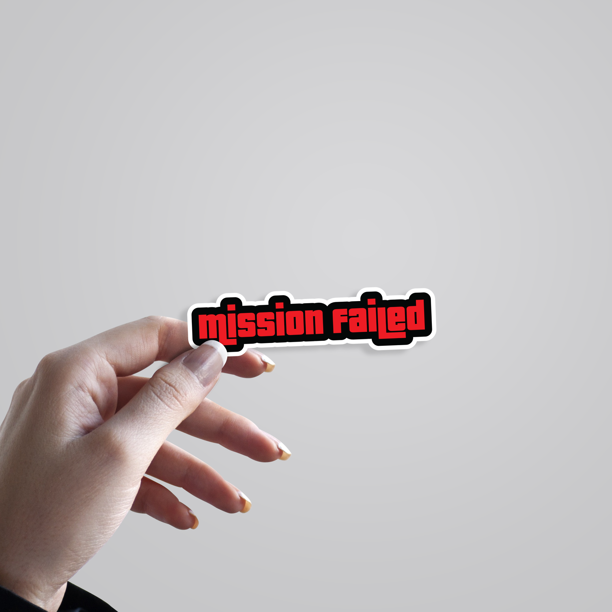 Mission Failed Stickers | Celebrate Life's Hilarious Setbacks